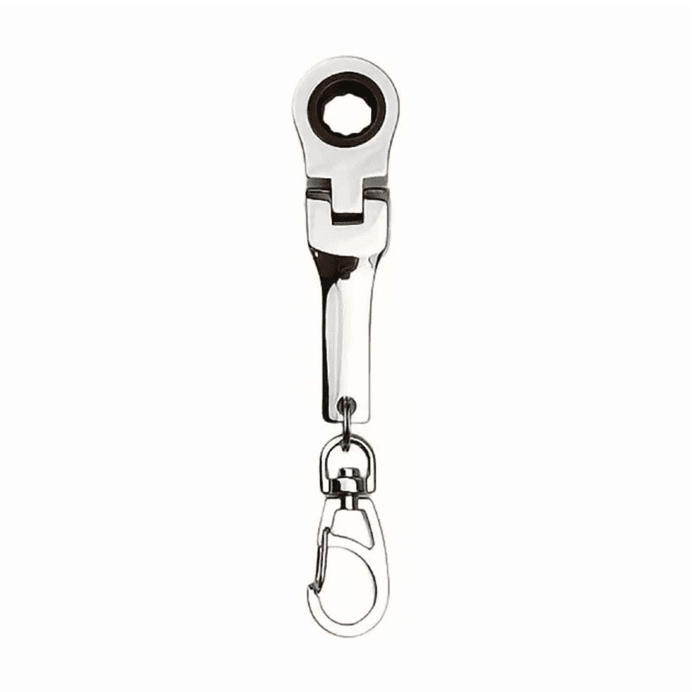 10mm Ratcheting Wrench Key Chains Portable Ratchet Wrench Keychain Key ...