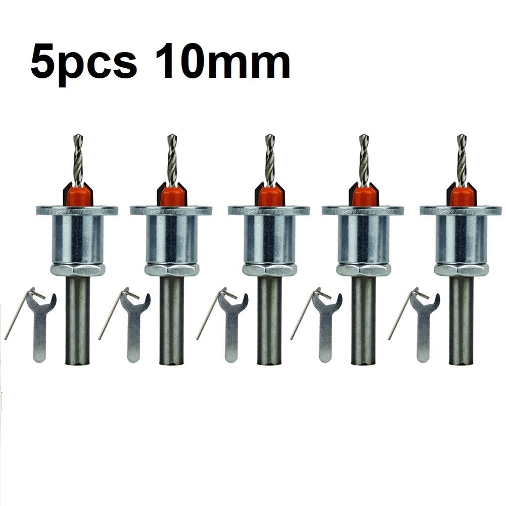 10mm Shank Drill Bit Core Limiter Countersink Drills Router Bit ...