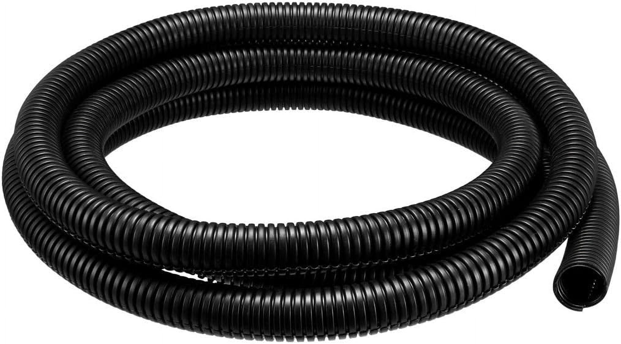 10mm Split Wire Loom Corrugated Tubing PE Plastic 10M Length Bellows ...
