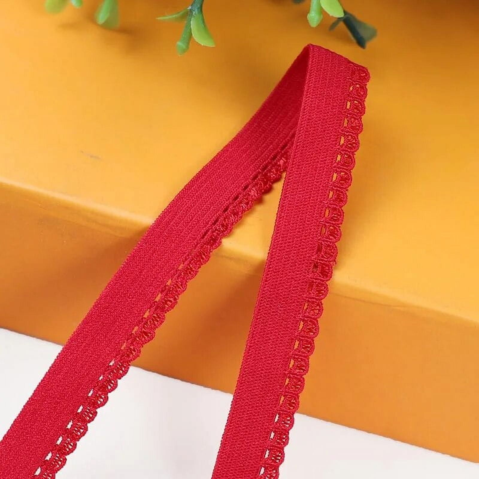 10mm Stretchy Lace Trim Elastic Band For Underwear Bra Garment Sewing ...