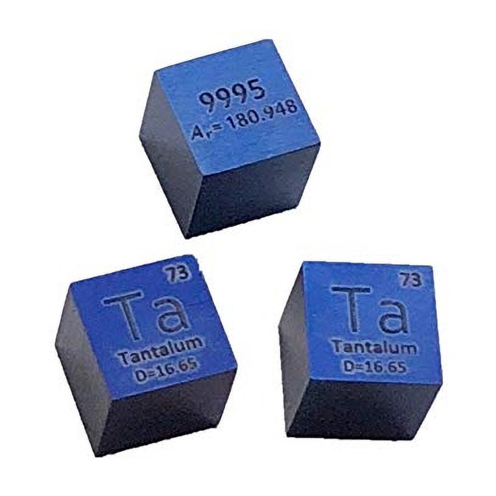 10mm Tantalum Element Cube for Element Collection 0.39" Ta Anodyzing ...