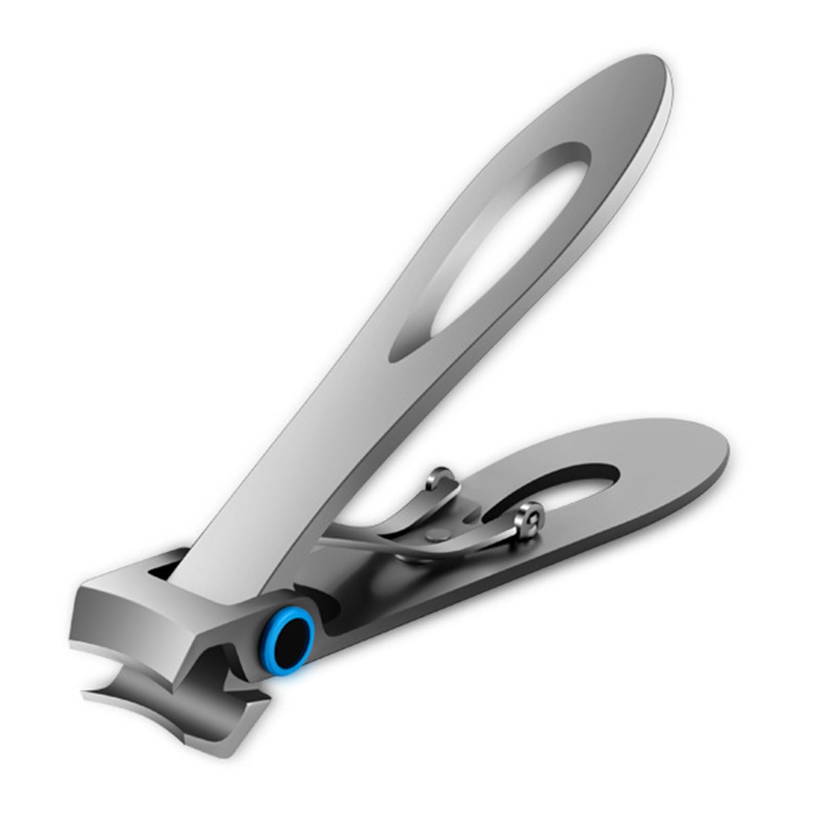 10mm Wide Jaw Opening Nail Clipper Stainless Steel Fingernail Toenail ...
