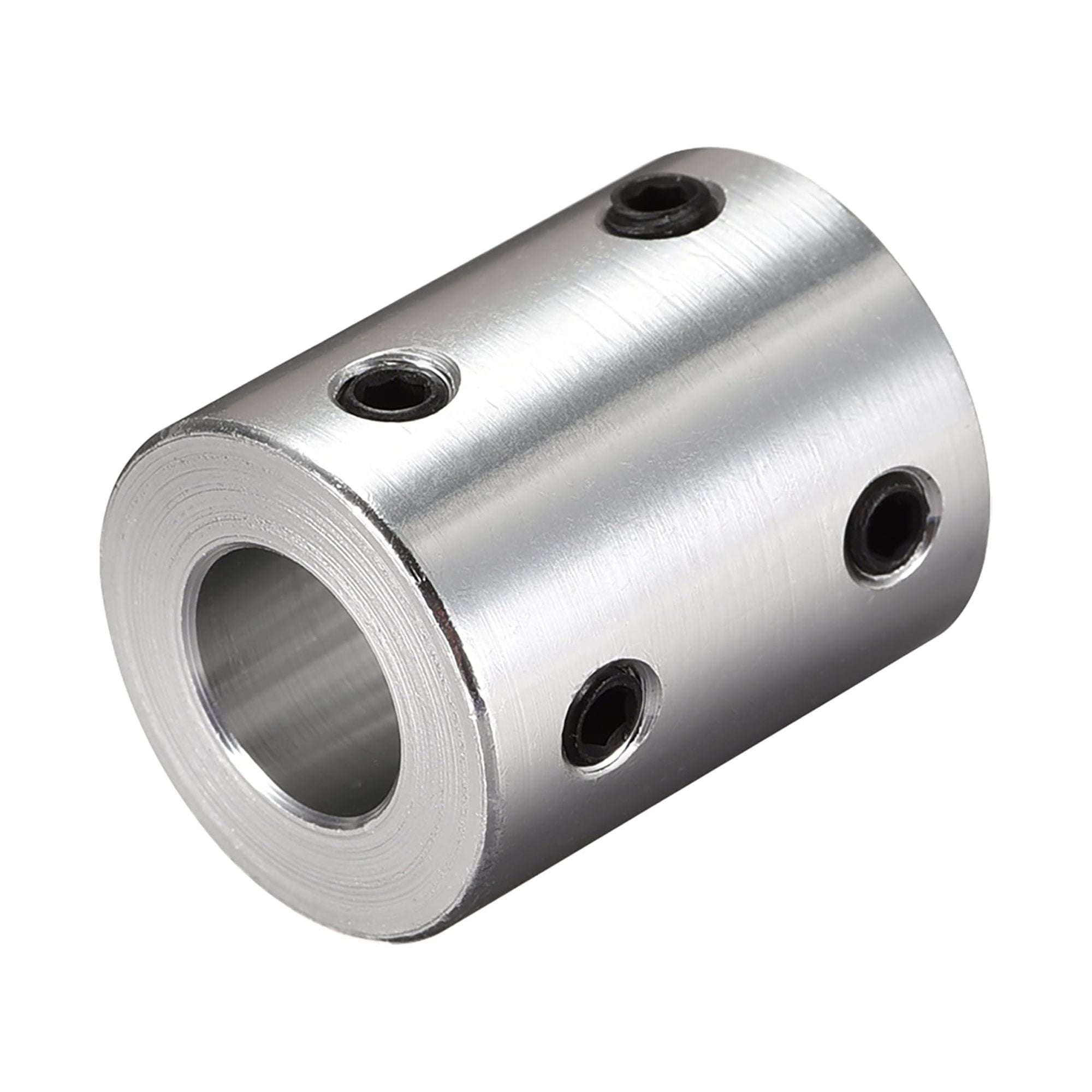 10mm to 10mm Bore Rigid Coupling 25mm Length 20mm Diameter Aluminum ...