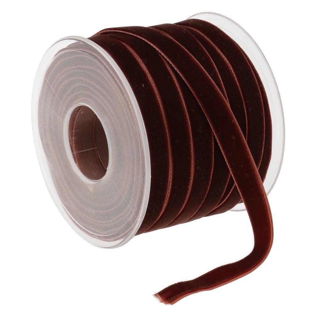 10mm wide, 20 Yards nylon fleece belt, party dress home textile velvet ...