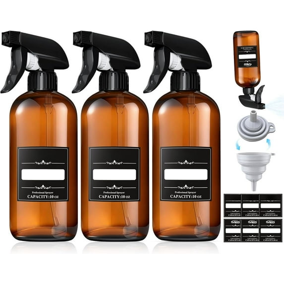 10oz Bottle with Adjustable Nozzle, 360? Water Bottles for Cleaning ...