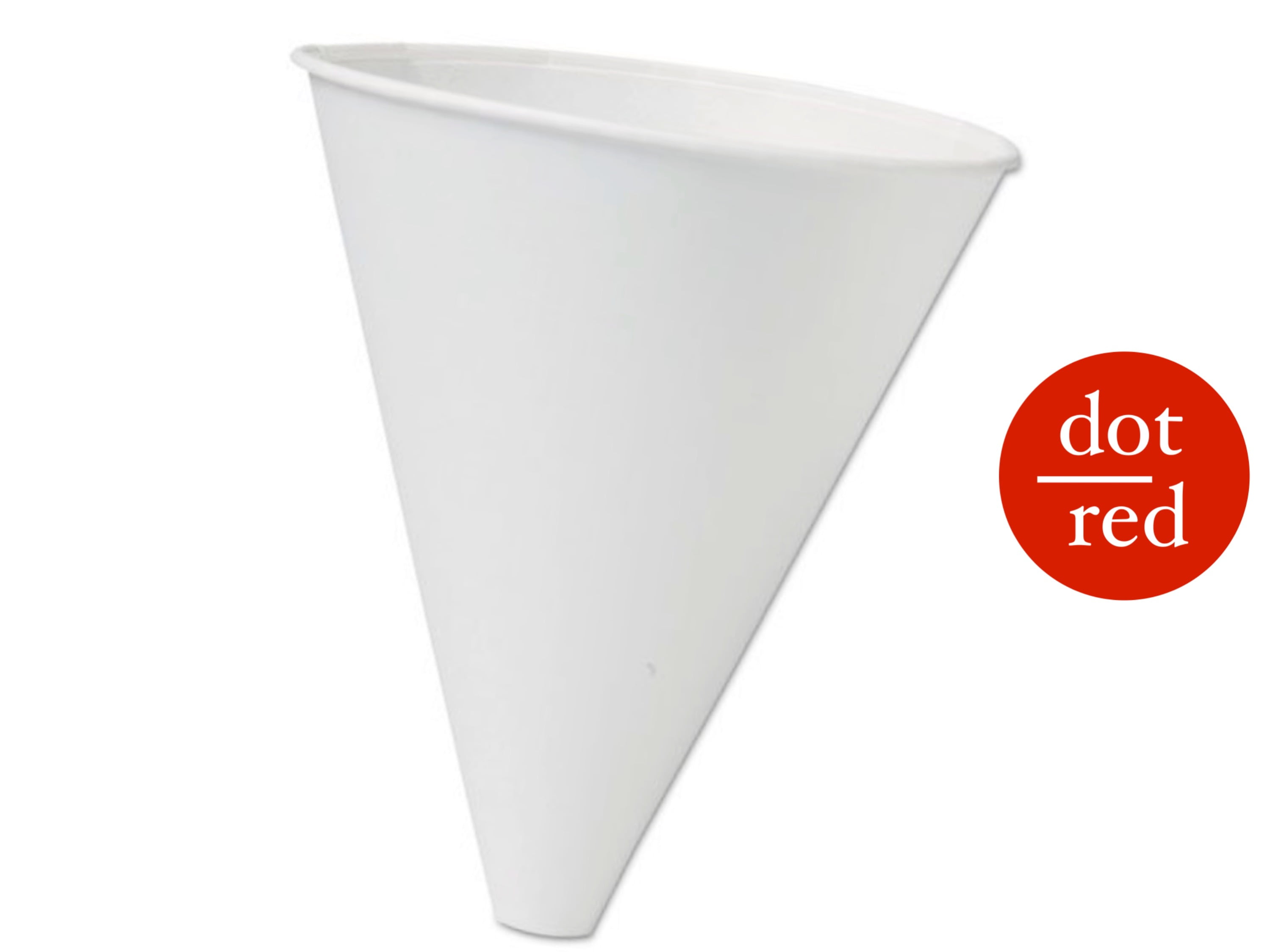 10oz Paper Oil Funnel 250 Count - Disposable, Recyclable - Buy American ...