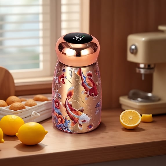 10oz Smart Thermometer Travel Mug | 316/304 Stainless Steel | Chinese ...