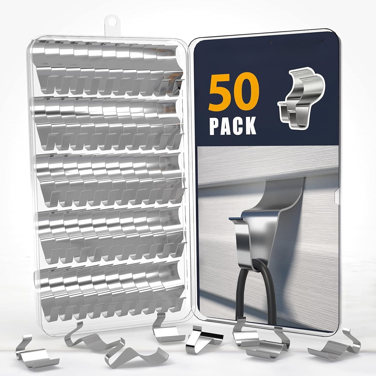 10pack/50pack Vinyl Siding Hooks, Heavy-Duty Stainless Steel Siding ...