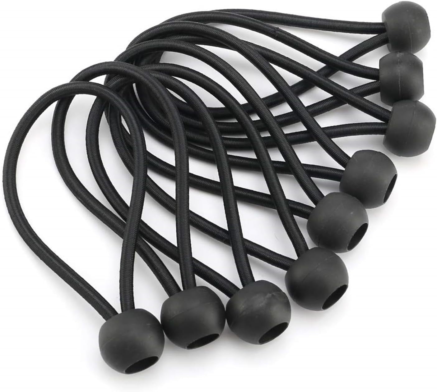 10pack Bungee Cords （8mm Thick） Exercise Fitness Trampoline Elastic ...