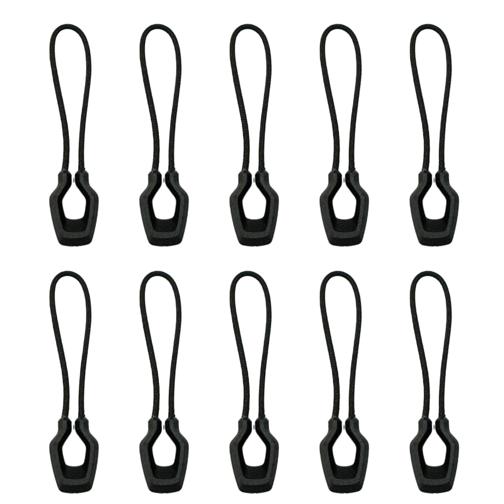 10pack Nylons Zippers Tail Rope Zippers Replacement Travels Bag Zippers ...