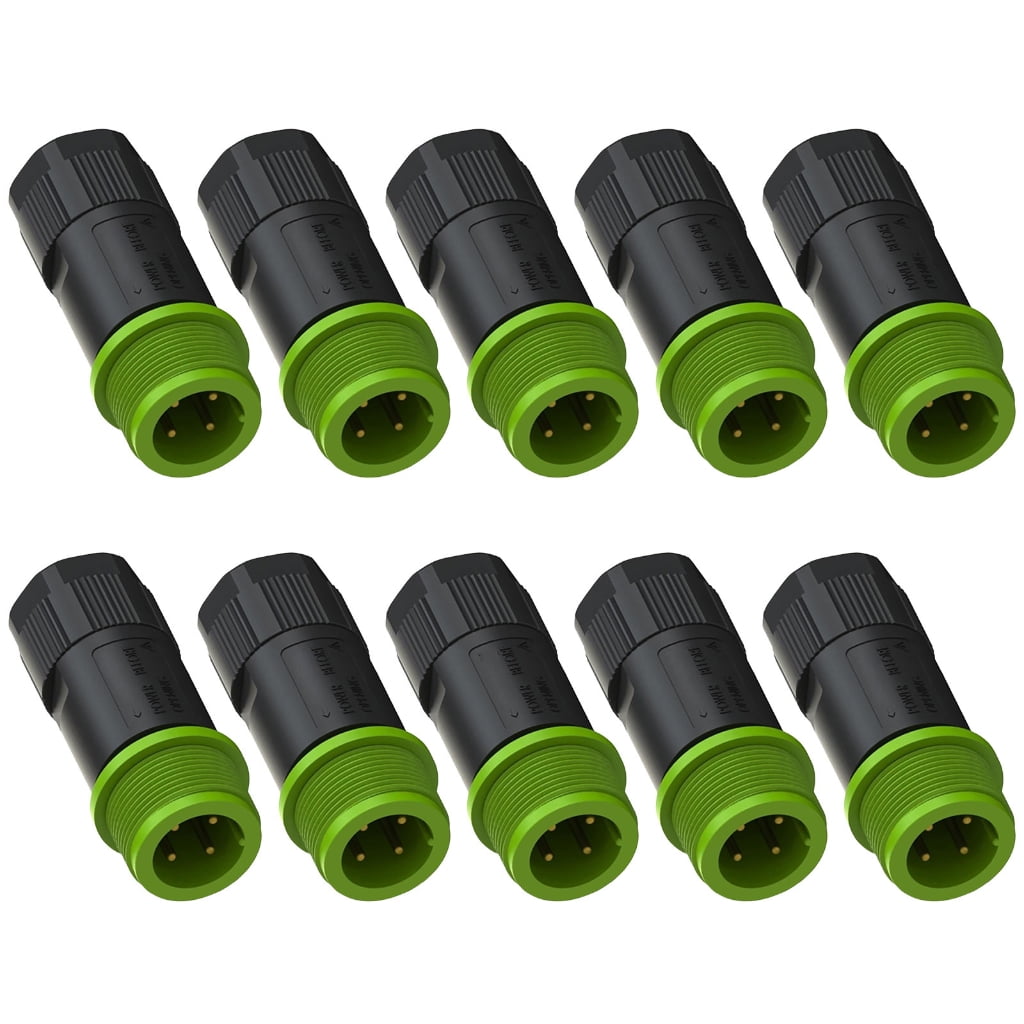 10pack Weather 4 Pin Male Terminals Block Ensuring Reliability for ...