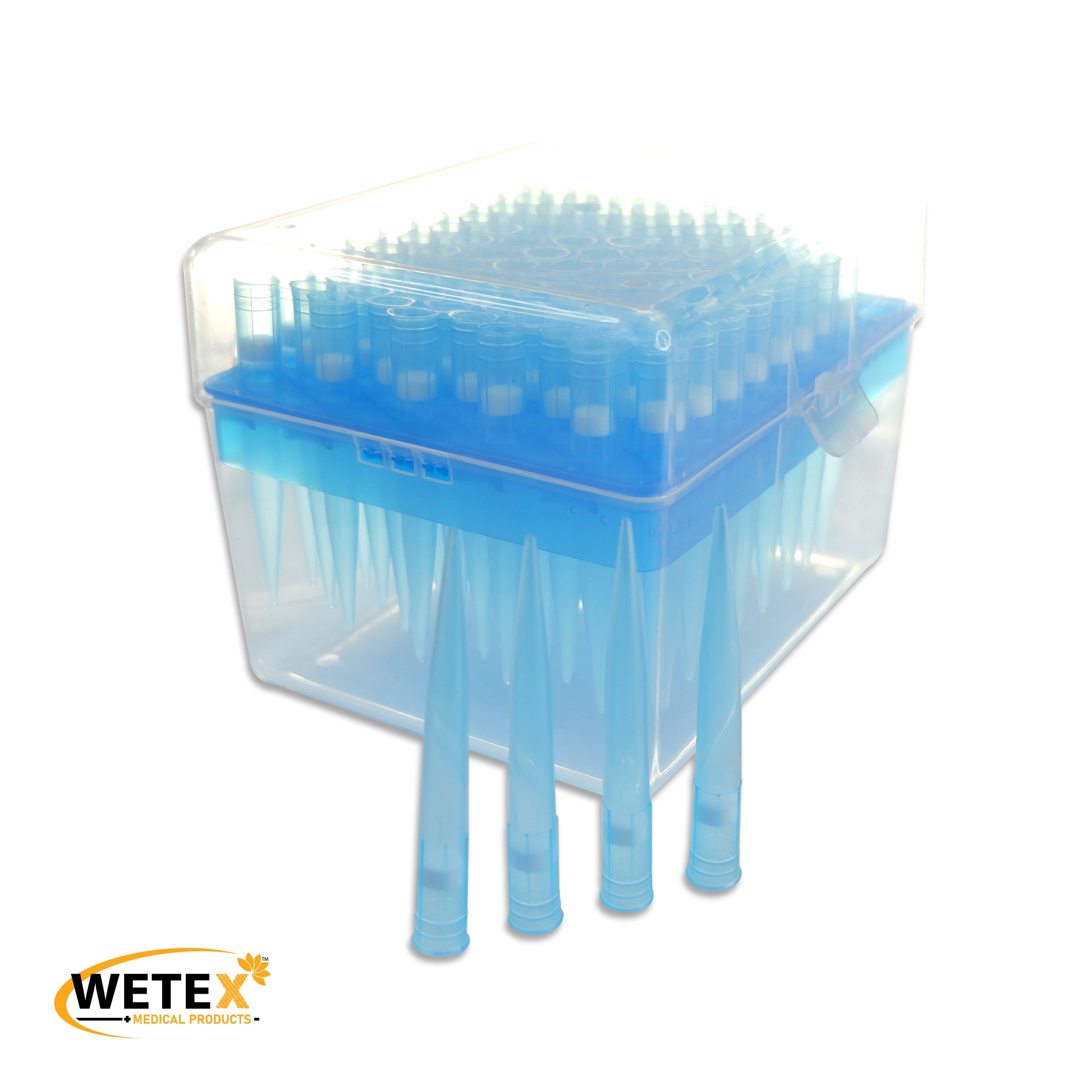 10packs 1000uL / 1mL Low Retention Filter Pipette Tips, Racked, Sterile ...