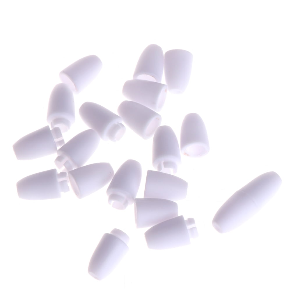 10pairs Breakaway Plastic Clasps For Silicone Loose Beads Necklace DIY ...