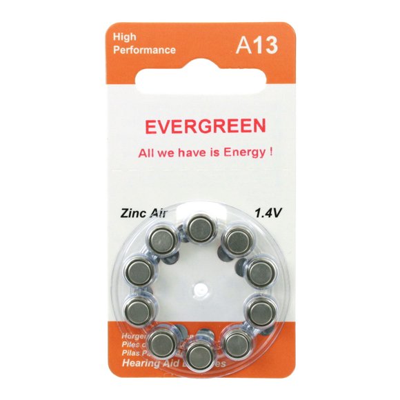 Hearing Aid Batteries Size 13