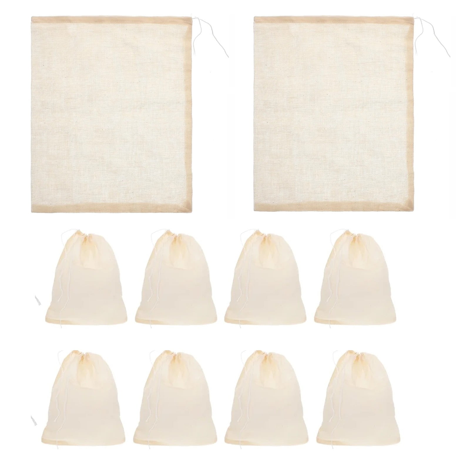 10pc 13cm*16cm Reusable Cotton Gauze and Cloth Bag - Multi-Purpose ...