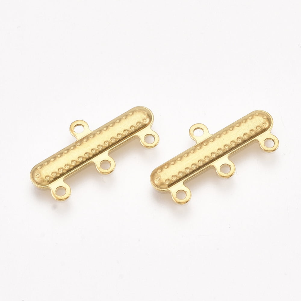 10pc 304 Stainless Steel Chandelier Component Links 3-Strand Reducer ...