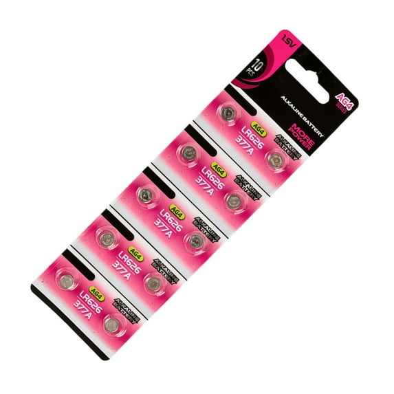 10pc AG0/AG1/AG2/AG3 Alkaline Button Cells 1.55V Reliability Power ...