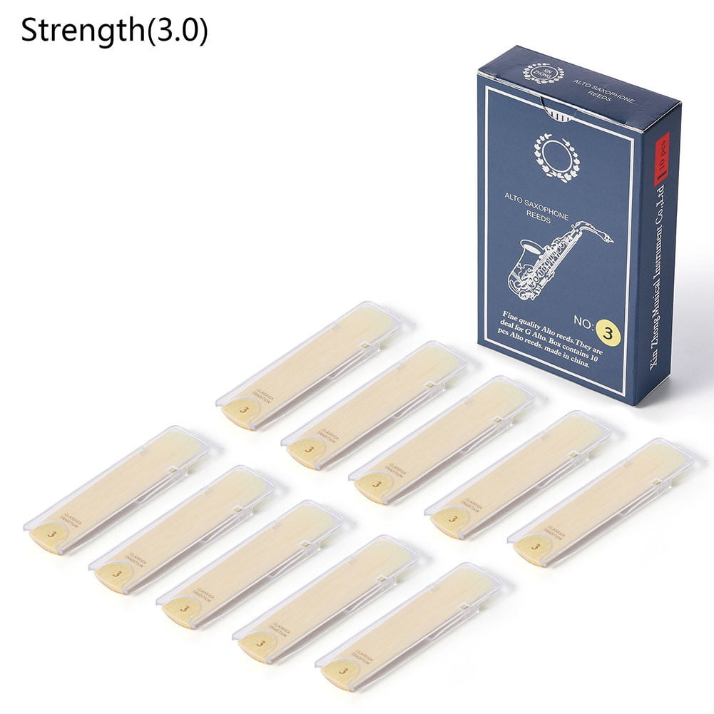 10pc Alto Saxophone Reeds Strength 1 0 1 5 2 0 2 5 3 0 3 5 Saxophone ...