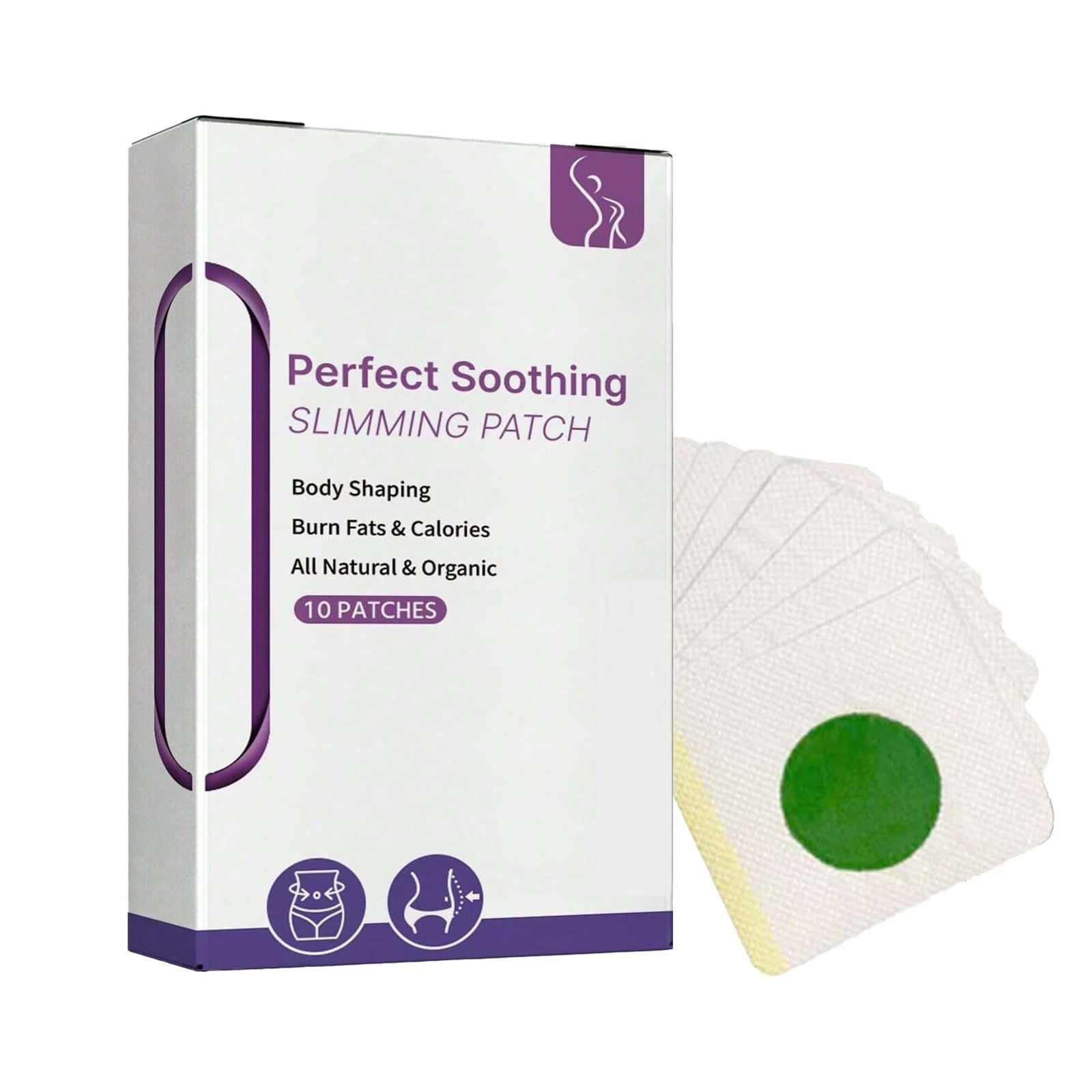 10pc Belly Patch Toning Contouring Firming Sweatproof Stickers for ...