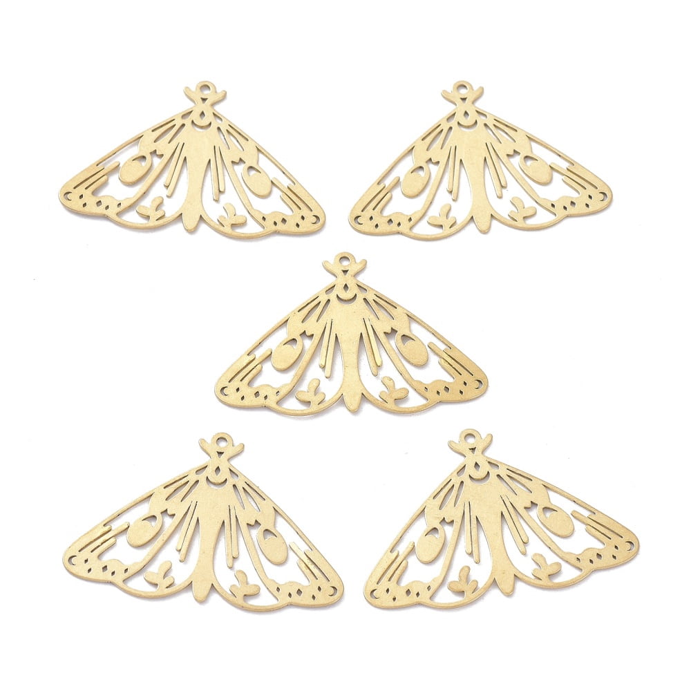 10pc Brass Pendants DIY Accessories for Bracelets Earrings Necklaces ...