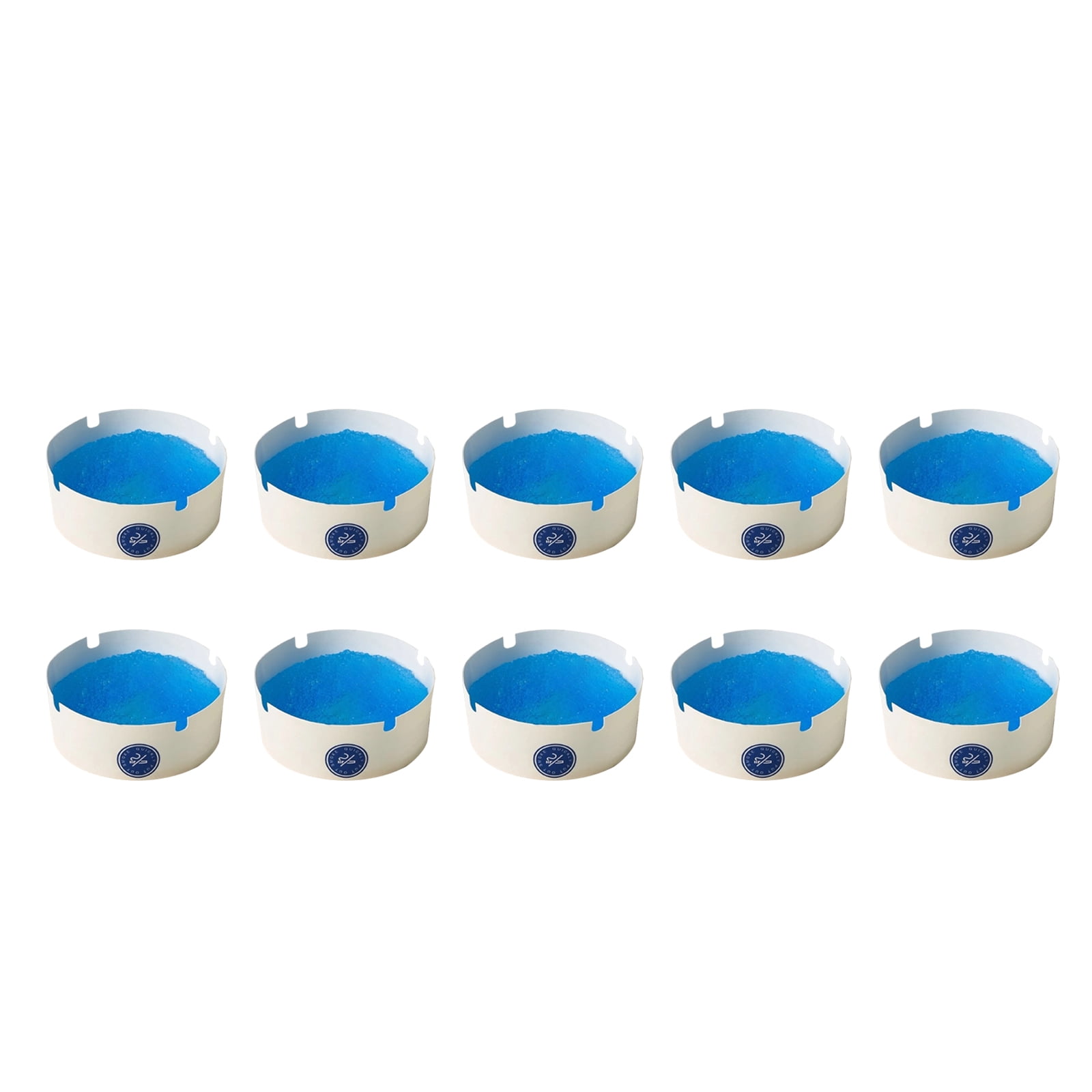 10pc Disposable Foam Ashtrays with Sand - Portable Smokeless Ashtray ...