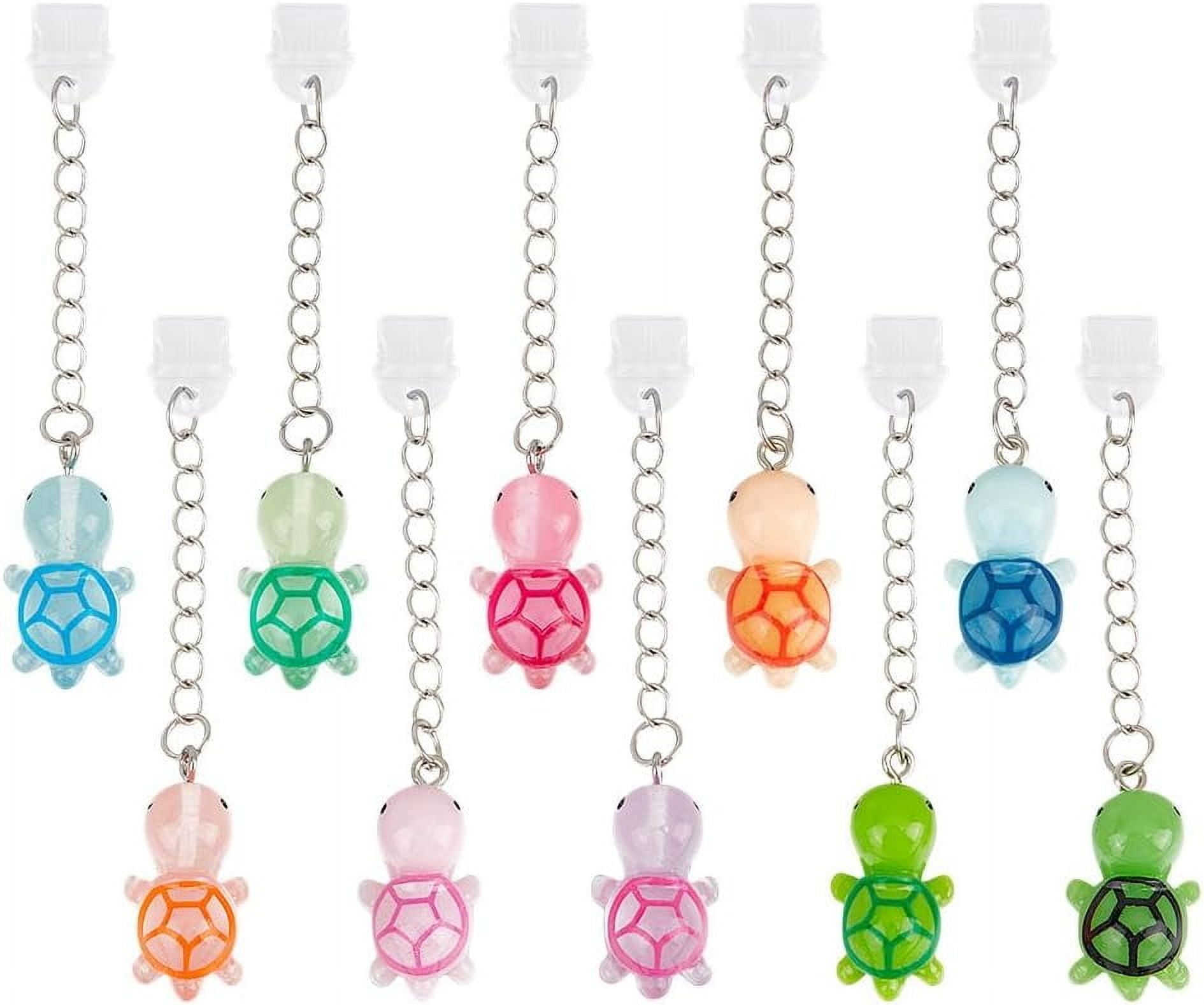 10pc Dust Plug Charm 3 Inch Long Mobile Dustproof Plugs with Resin ...