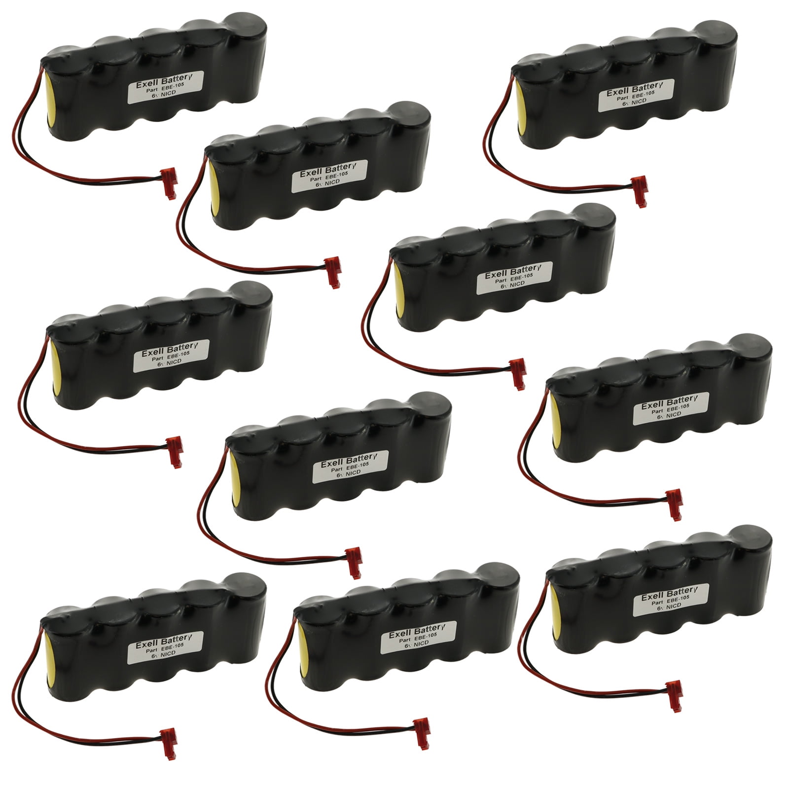 10pc Exit Sign Battery for TEIG T26000139, Sure-Lites 026-139 - Walmart.com