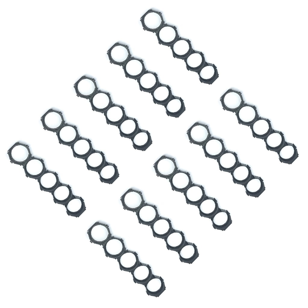 10pc Flexible 21700 Battery Holder AntiVibration Plastic Battery Pack ...
