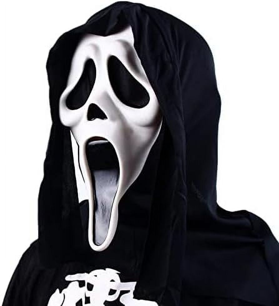 10pc Halloween Skull Ghost Masks - Spooky Full Face Covering Set ...