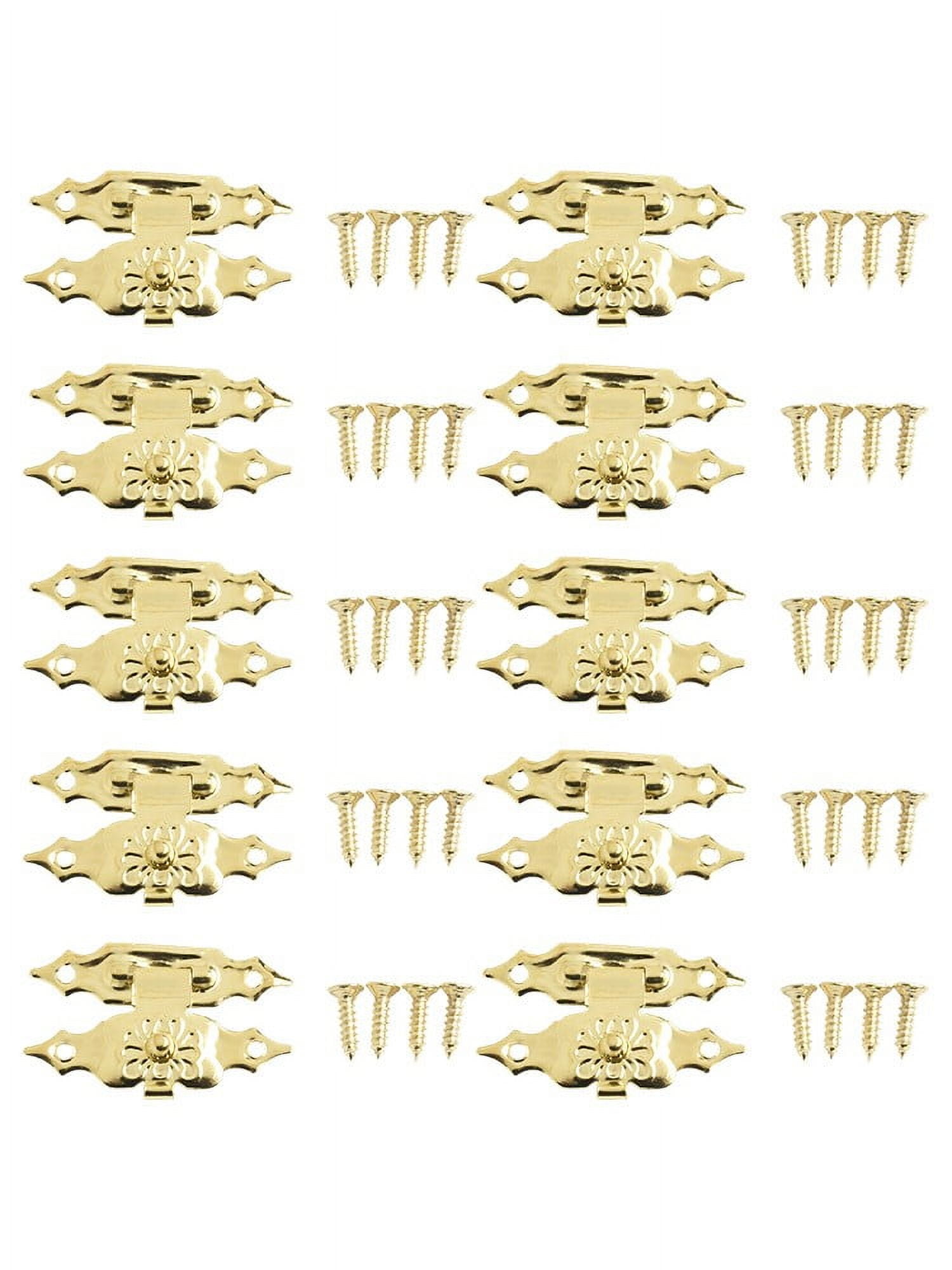 10pc Hasp Latch Wooden Case Mini Decorative Jewelry Chest Wine Box ...