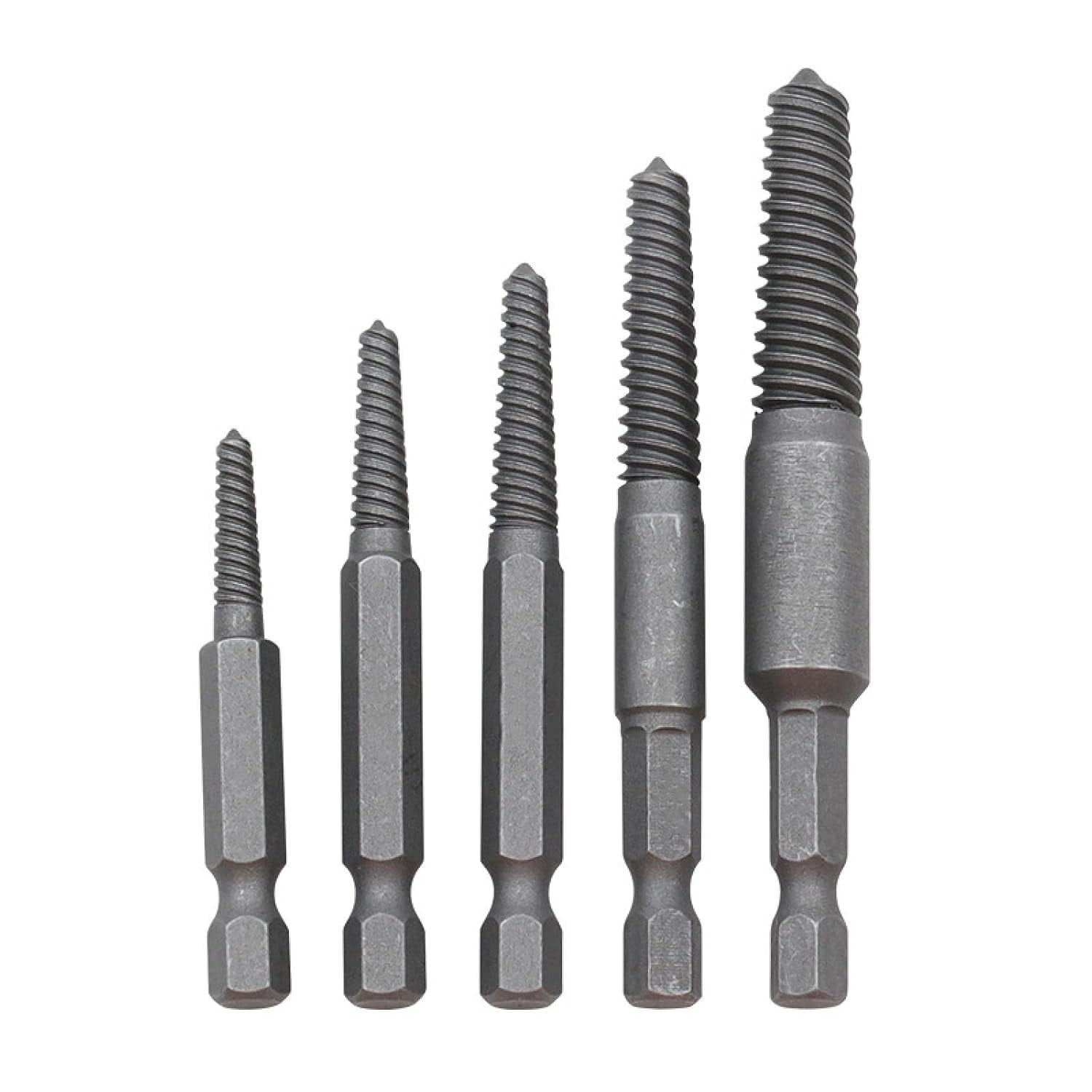 10pc Hexagonal Shank Broken Head Screw Extractor Screw Broken Head ...
