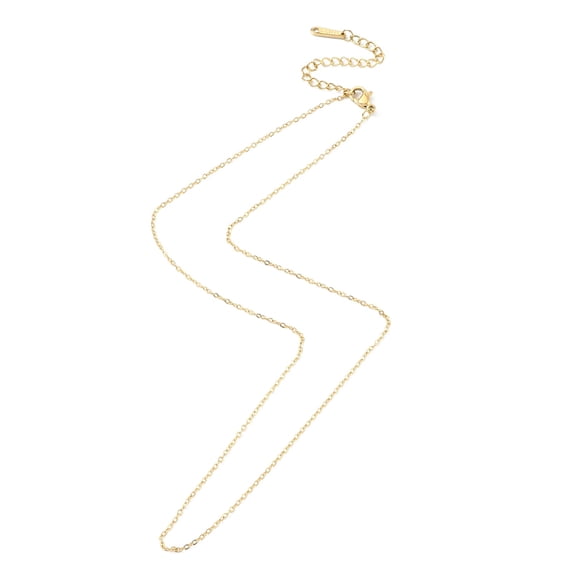 10pc Ion Plating(IP) 304 Stainless Steel Cable Chain Necklace for Men ...