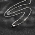 10pc Non-Tarnish 304 Stainless Steel Curb Chain Necklaces with Lobster ...