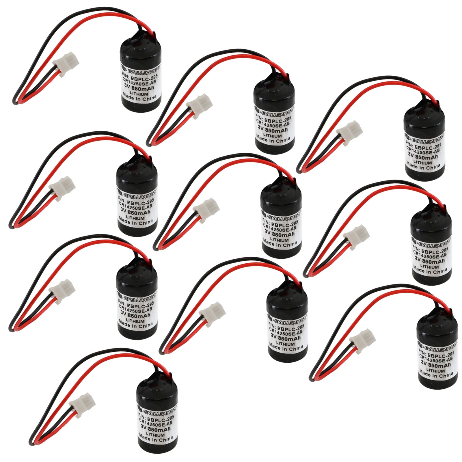 10pc PLC Backup Battery for Allen Bradley 1763BA MICRO 1100 - Walmart.com