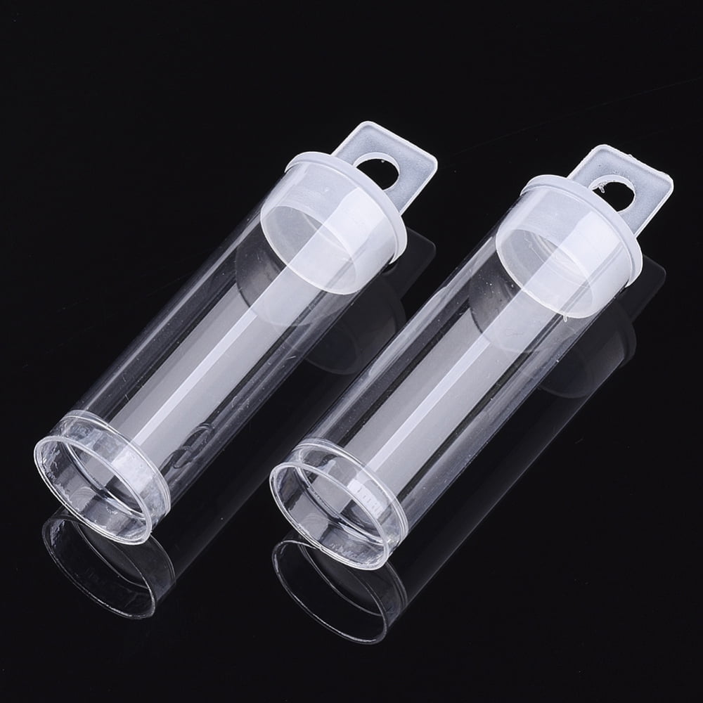 10pc Plastic Bead Containers Bottle For Seed Beads Storage Clear ...
