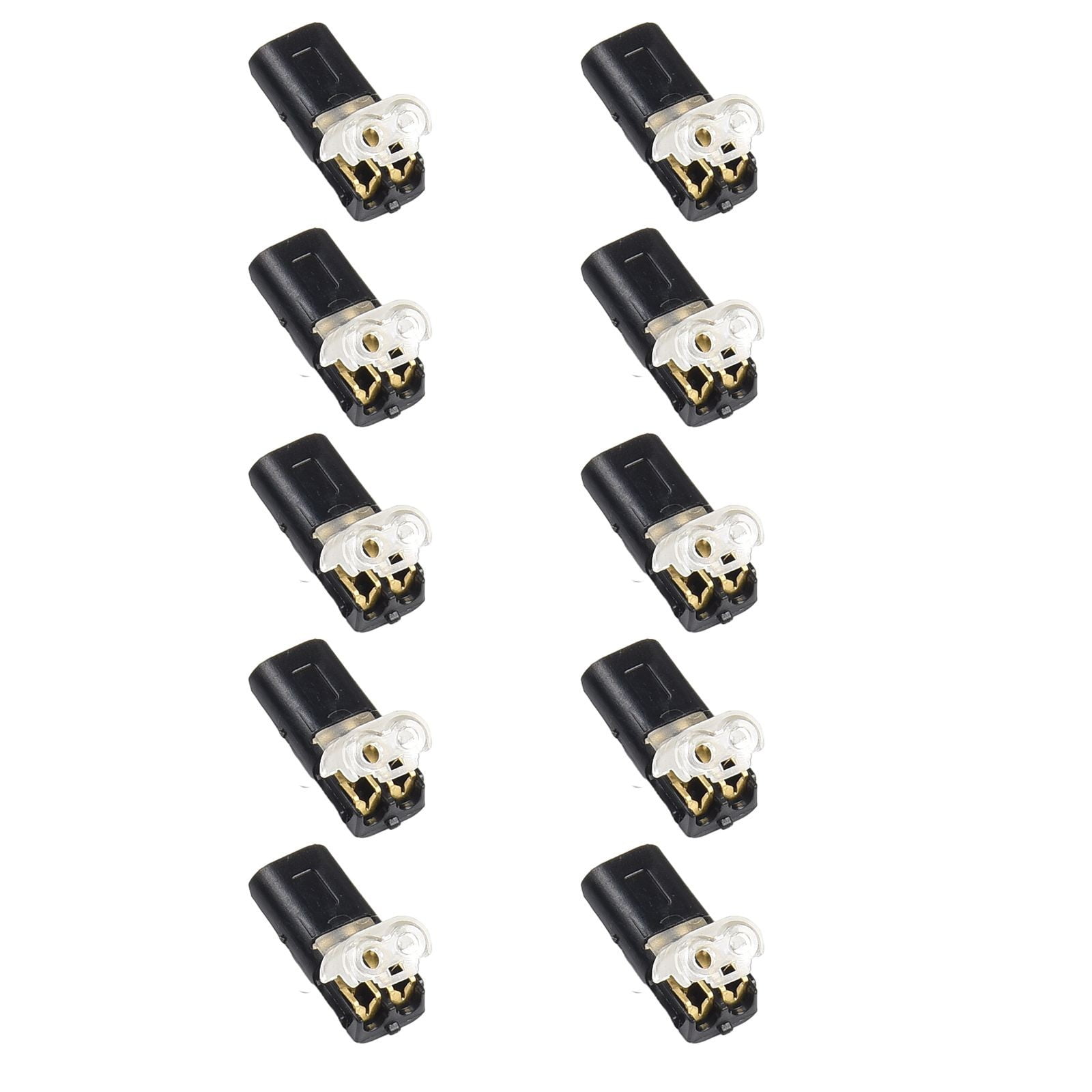 10pc Plug-in Connector Double-wire Terminal Connection With Locking ...
