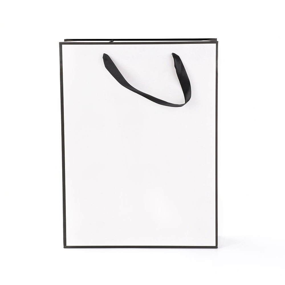 10pc Rectangle Paper Bags with Handles for Gift Bags and Shopping Bags ...