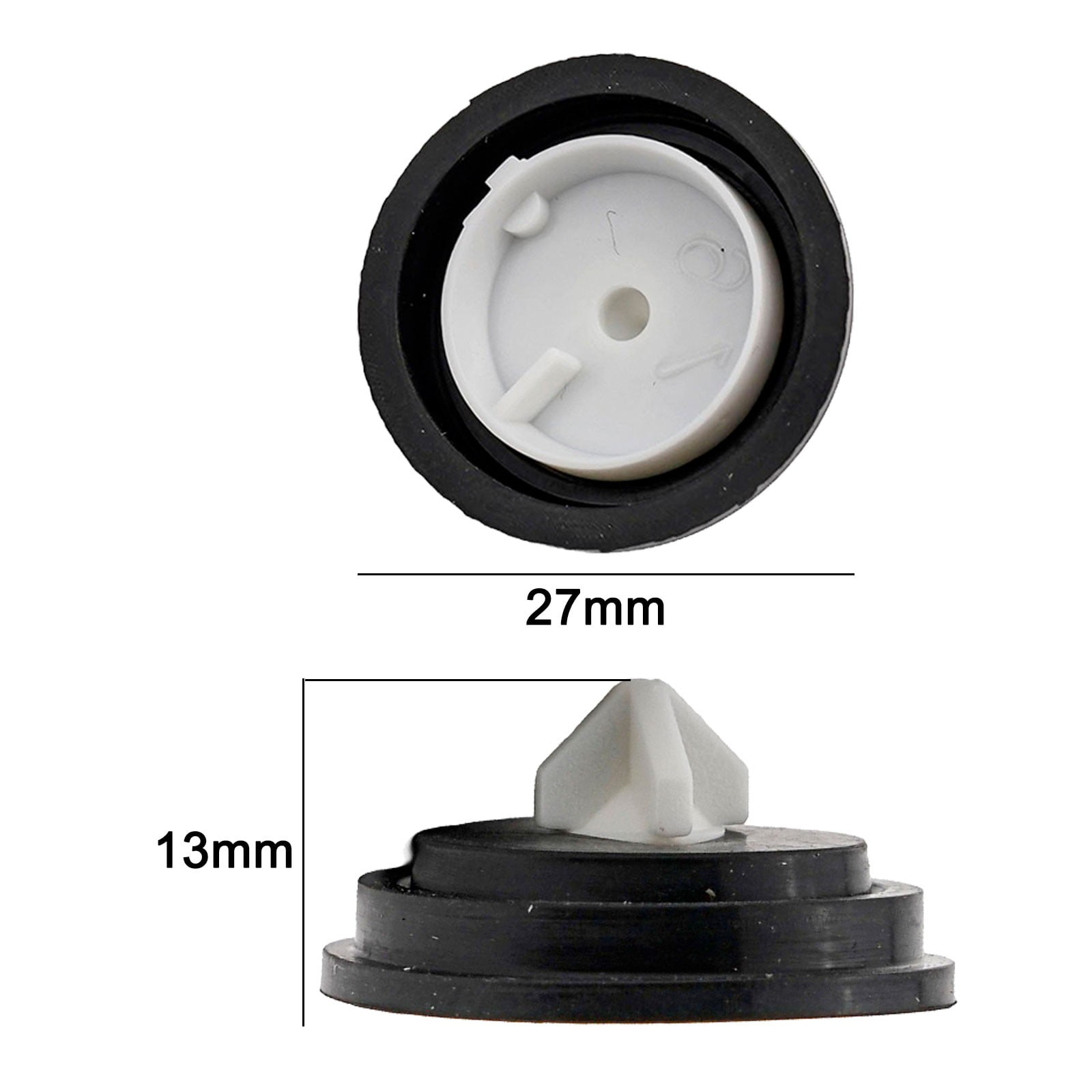 10pc Rubber Diaphragm Washer Replacement For Siamp Fill Valves Ball Valve Toilet Fill Valve ...
