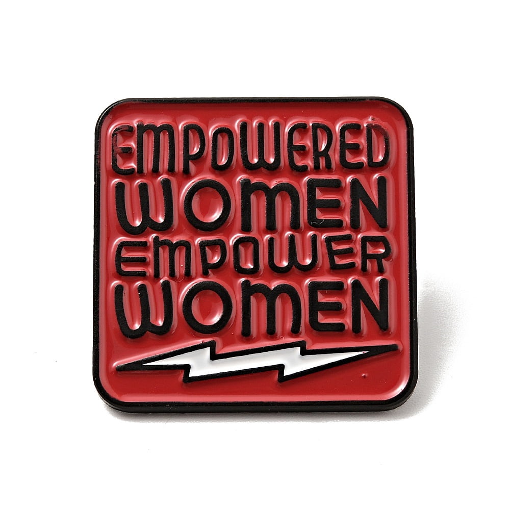 10pc Square with Empowered Women Empower Women Enamel Pin ...