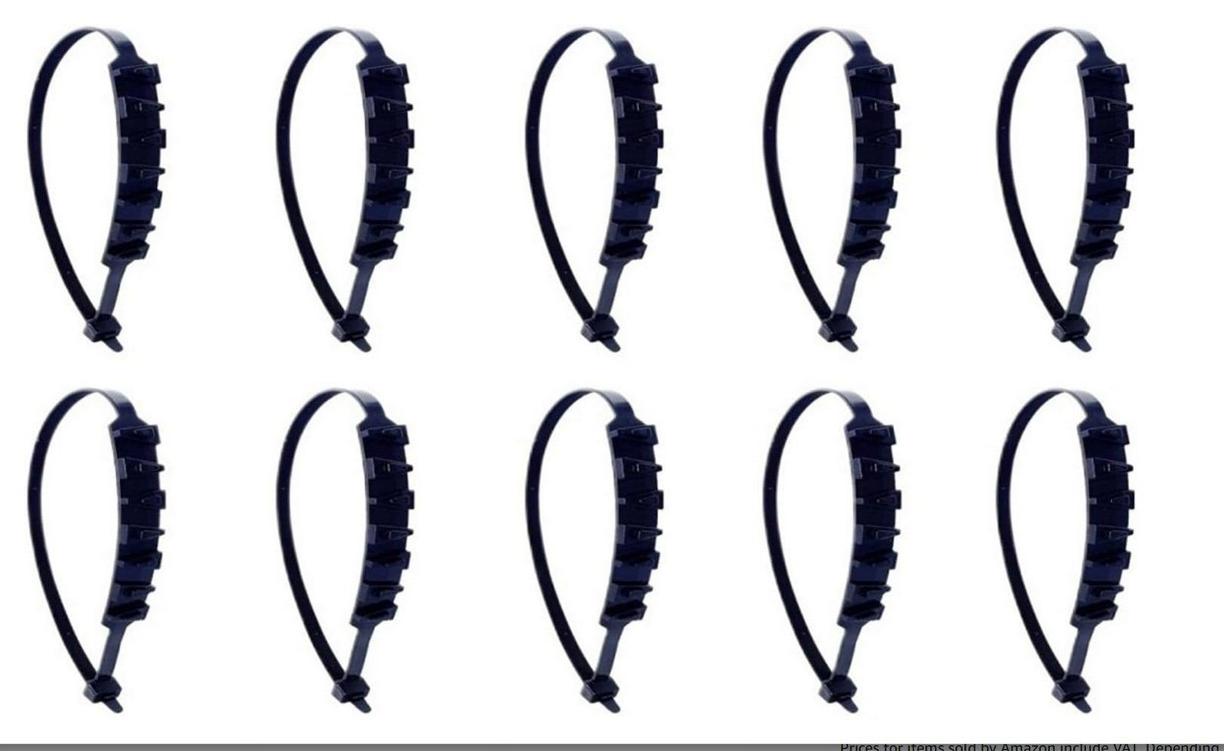 10pc Universal Winter Motorcycle Tire Chains - Triangular Anti-Slip ...
