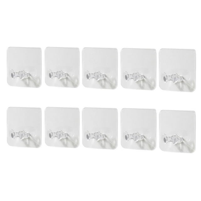 10pc Wall Storage Hook Power Plug Socket Holder Wall Adhesive Hanger ...