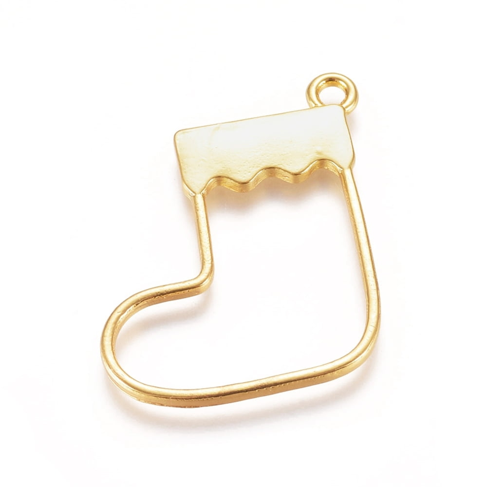 10pc Zinc Alloy Open Back Bezel Pendants For DIY UV Resin Epoxy Resin ...