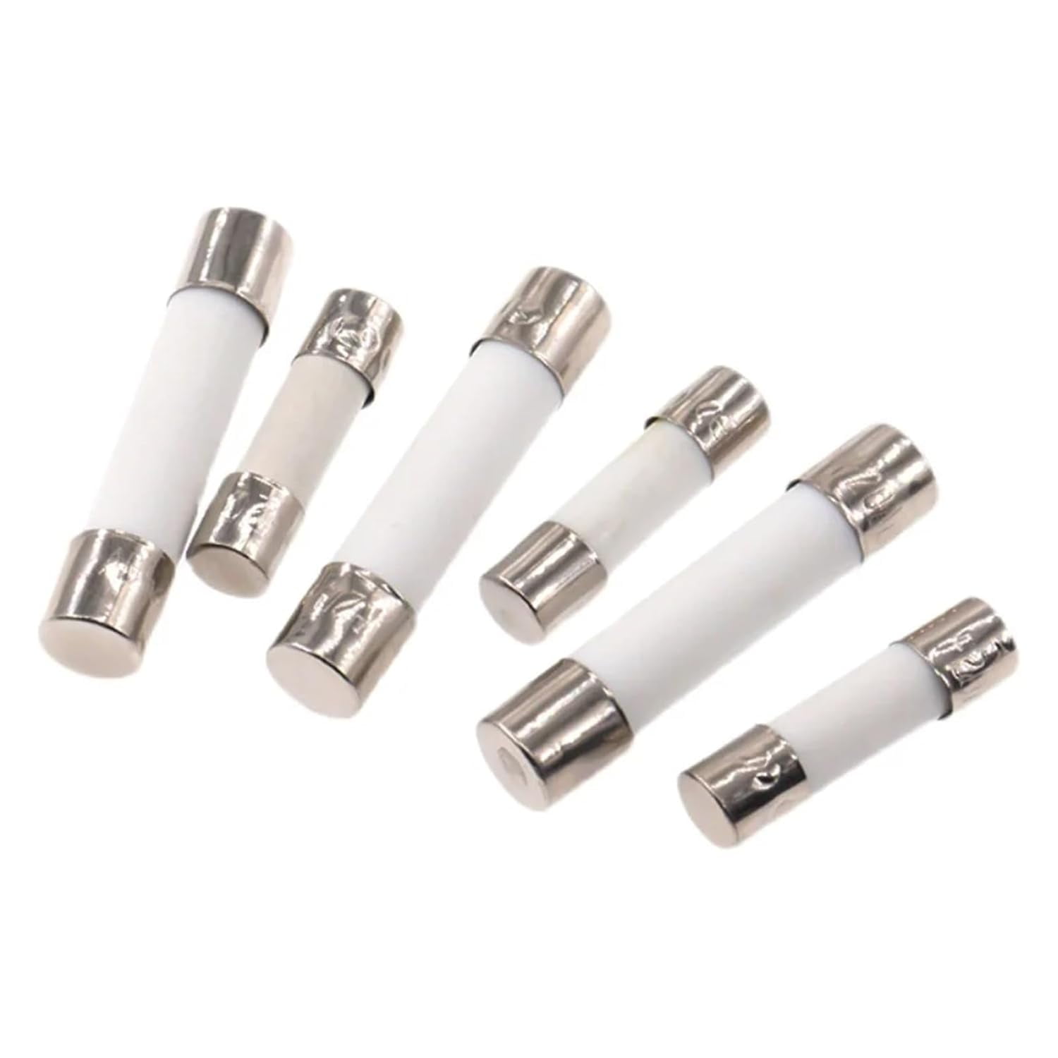10pc/lot 5 * 20mm 6 * 30mm Fast Blow Tube Fuses Mm 250V 0.1 0.2 0.3 0.5 1 2 3 4 5 6 8 10 15 20 ...