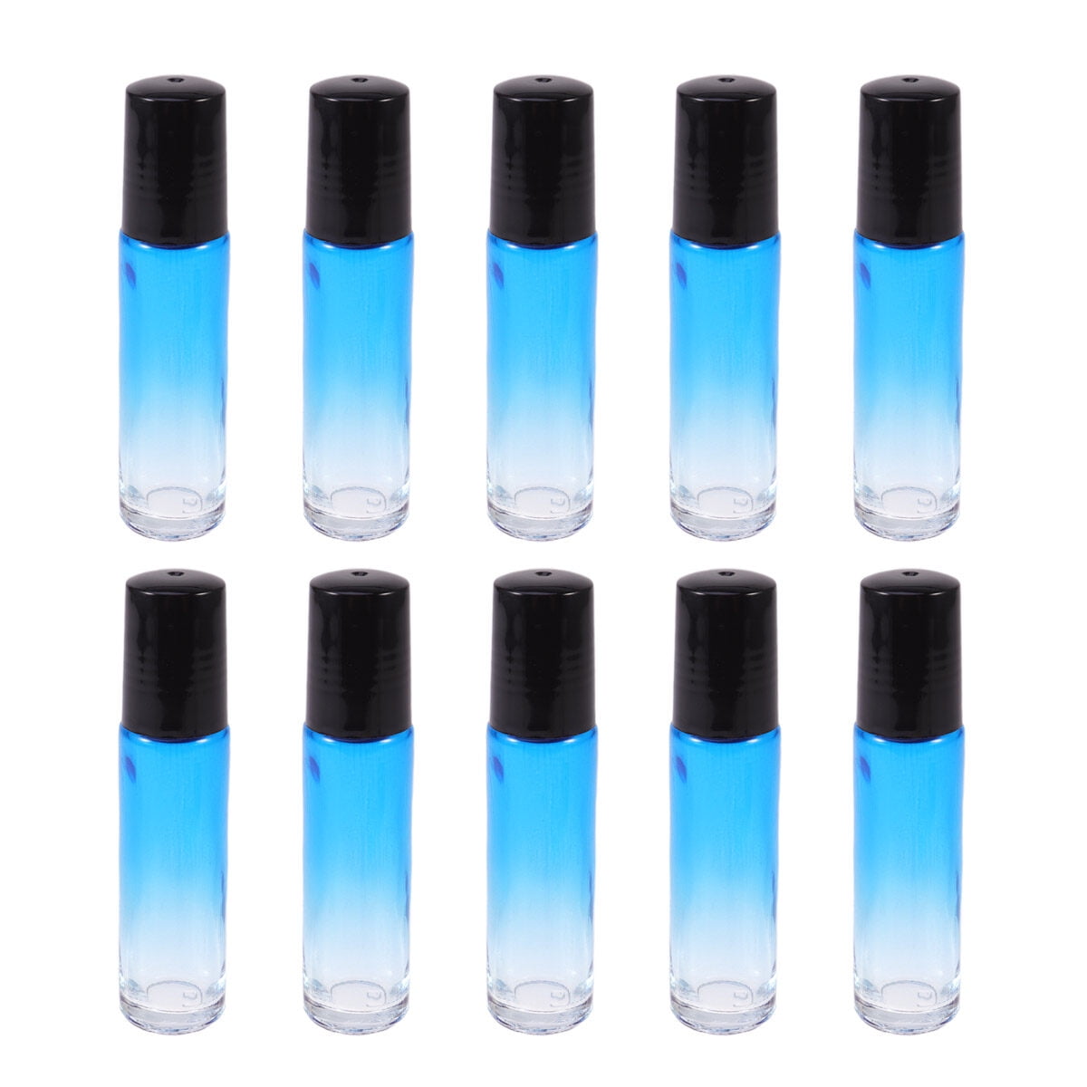 HOMEMAXS 10pcs Mini Glass Vial Bottles 10ml Portable Perfume Storage ...