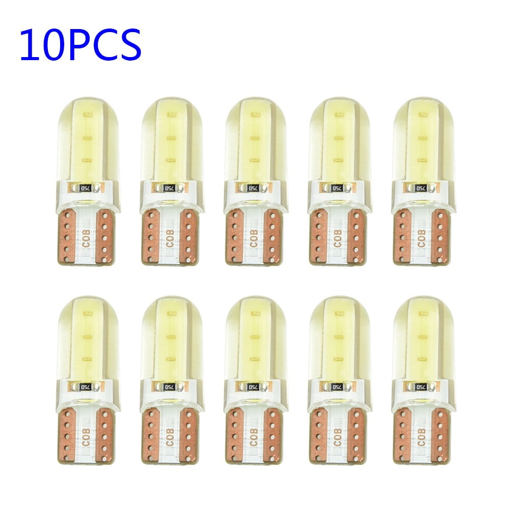 10pcs 12V White LED Car Interior Lights for T10 Dome and Map Lights ...