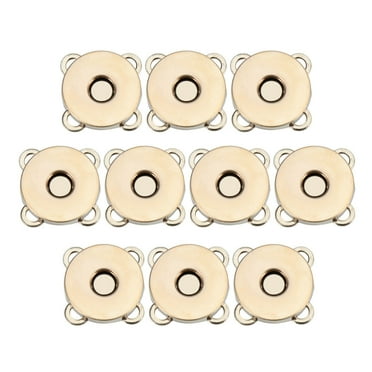 Walmart 20 Sets 18mm Magnetic Button Clasp Snaps - Metal Fasteners for ...