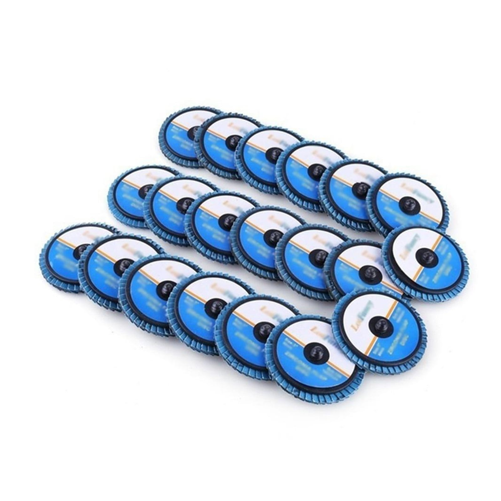 10pcs 2/3 Inch Flap Sanding Discs 40/60/80/120 Grit Angle Grinder ...