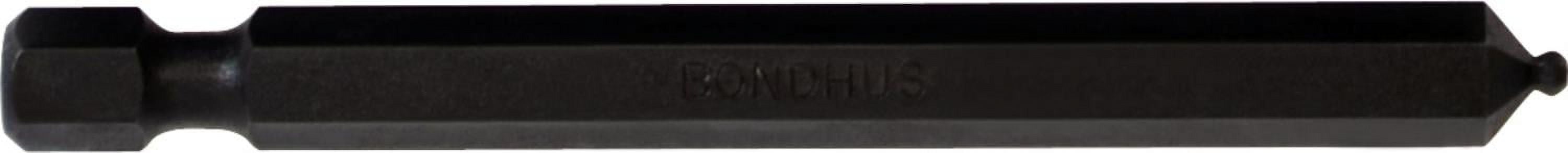 10pcs 2.5mm Hex (Allen) Balldriver® Power Bit, 1/4" Hex Quick Change ...