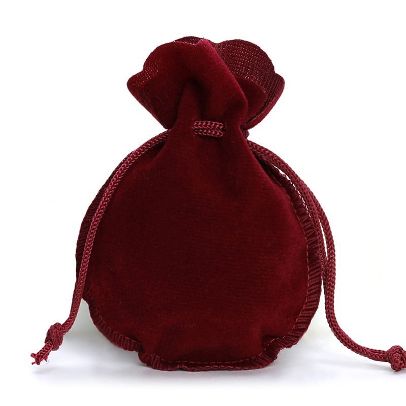 10pcs 2 Sizes Calabash Packing Drawstring Velvet Pouch Sachet Gift Bag ...