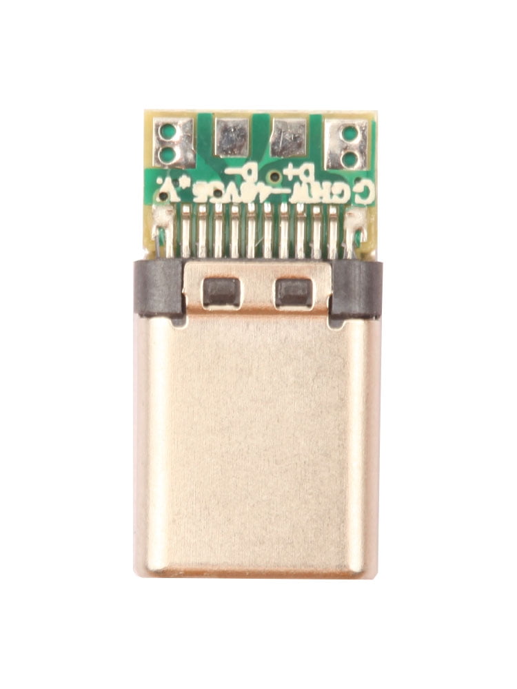 10pcs 2020 Micro Male Plug with PCB Solder Plate Double-Sided Micro 5P ...